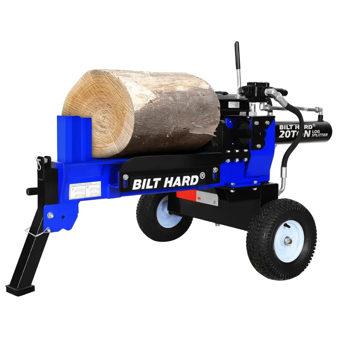 Log Splitter 20 Ton Gas Wood Splitter With 7 HP 209cc OHV Engine WEIZE Log Splitter 20 Ton Gas Wood Splitter With 7 HP 209cc OHV Engine WEIZE
