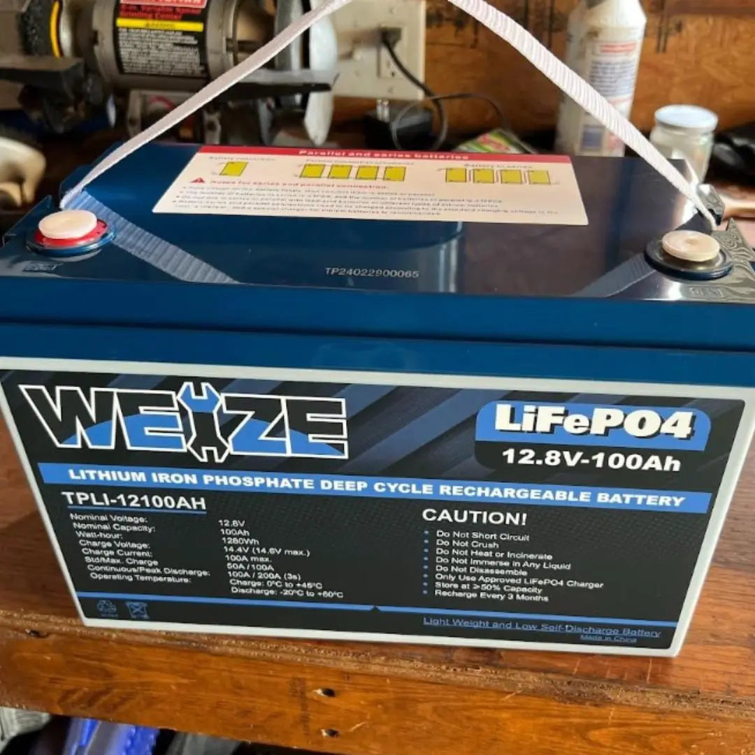 All About 12V 100Ah Lithium Batteries: Your Go-To Resource – WEIZE