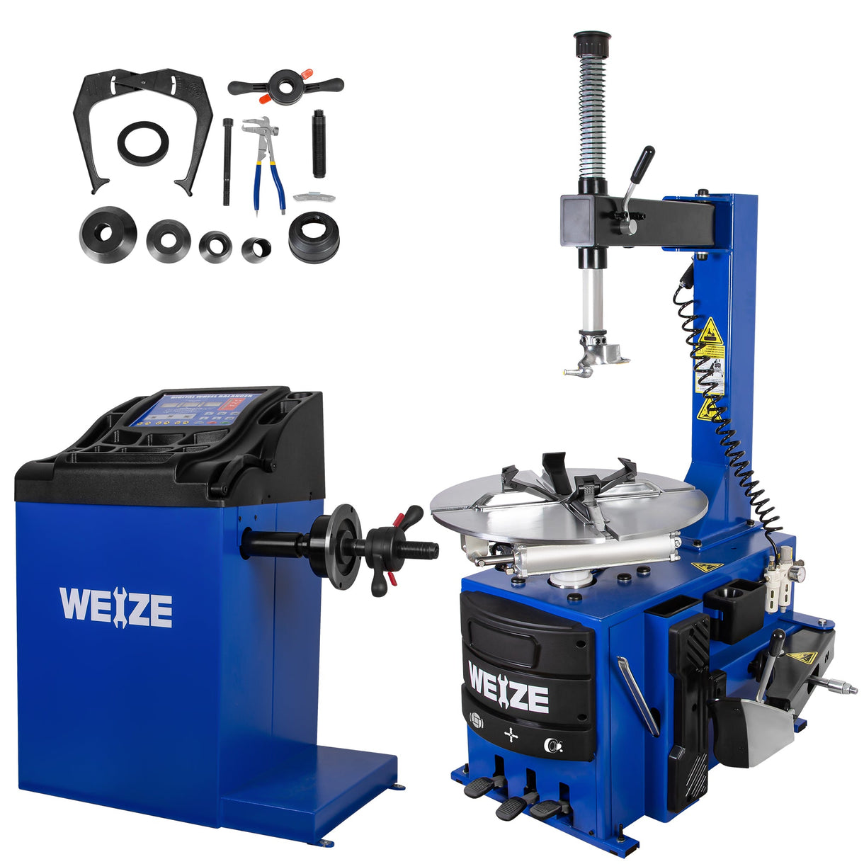 WEIZE Wheel Balancer Car Tire Balancing Machine