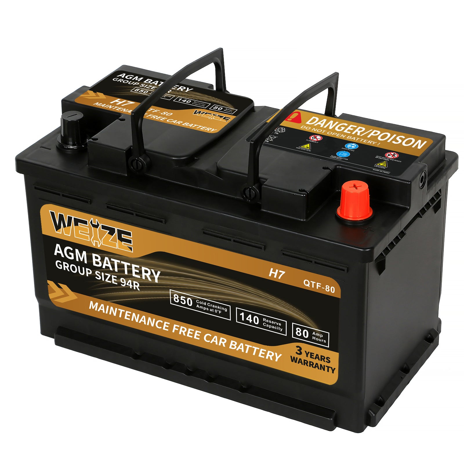 Car and Truck Battery | WEIZE® High Performance Batteries