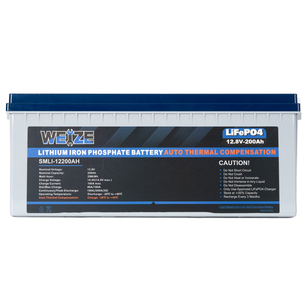 What Size Battery Do I Need for My Camper? RV Battery Size Chart – WEIZE