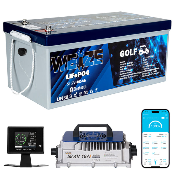 WEIZE® Official丨Shop Batteries at WEIZE US丨Off Grid Power Solutions