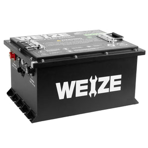 WEIZE 12V 100Ah Lithium Battery | Deep Cycle, LiFePO4
