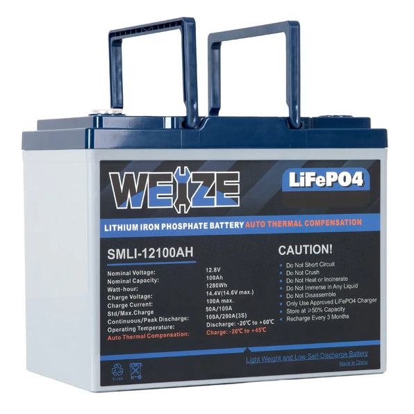 What Size Battery Do I Need for My Camper? RV Battery Size Chart – WEIZE