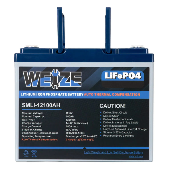What Size Battery Do I Need for My Camper? RV Battery Size Chart – WEIZE