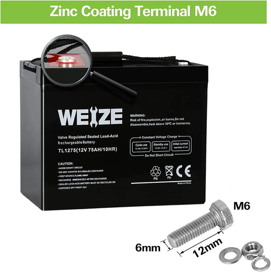 Trolling Motor Battery | WEIZE® High Performance Battery