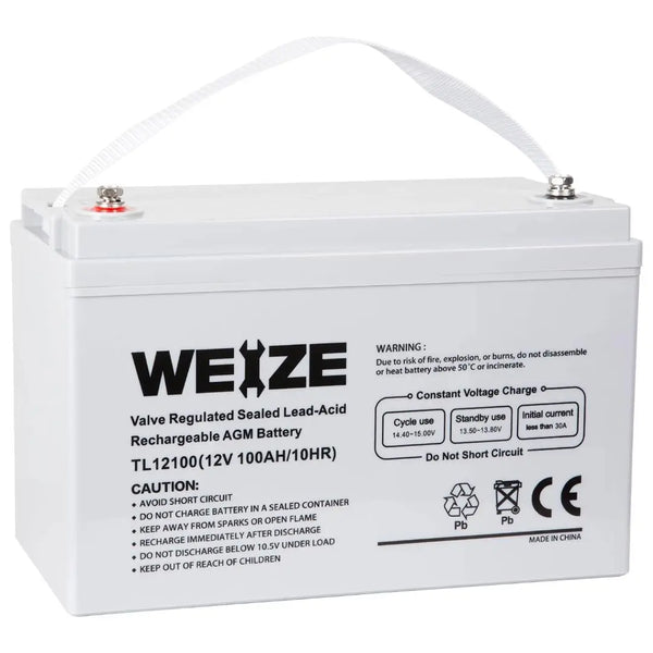 Camper and RV Battery | WEIZE® High Performance Battery