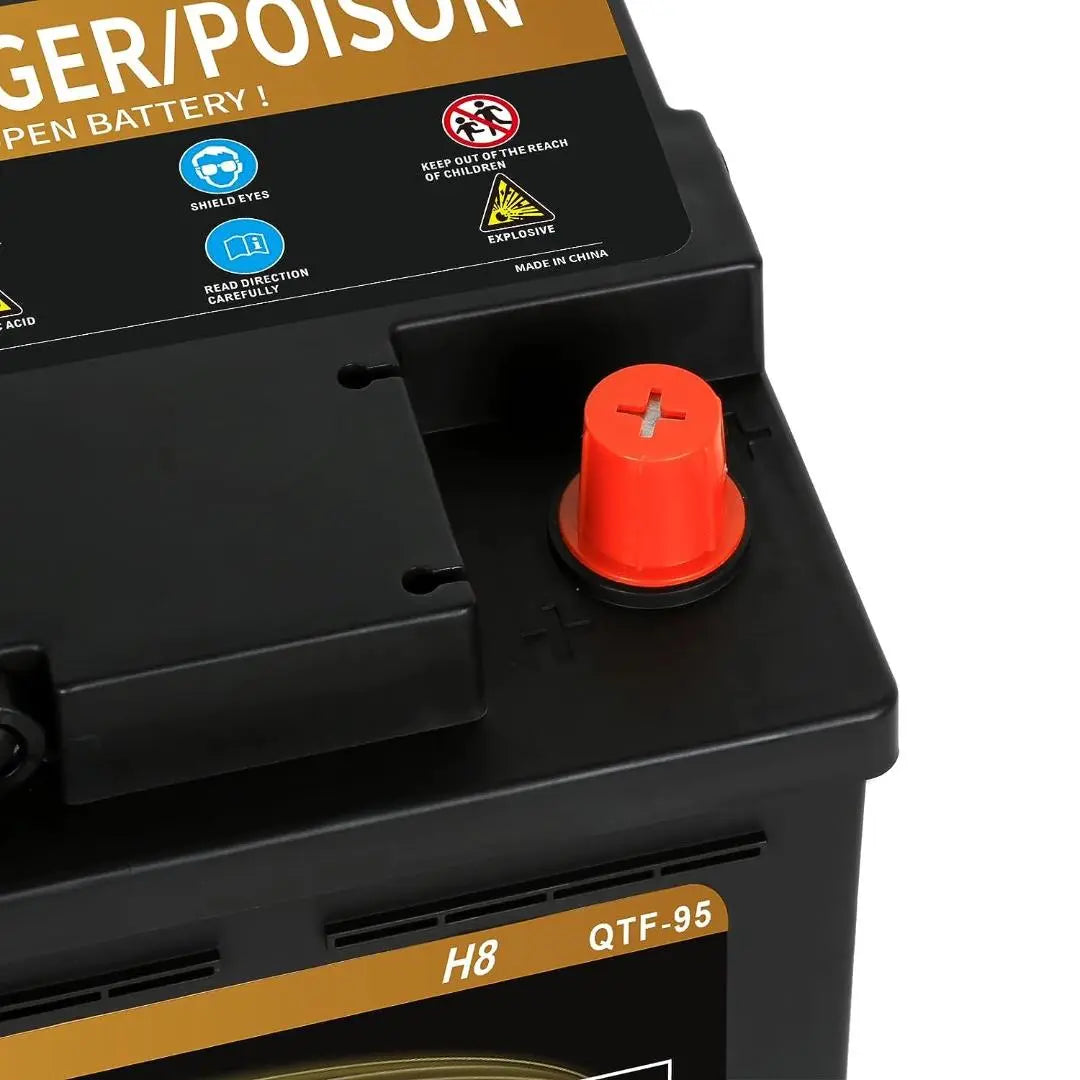 WEIZE Platinum AGM Car Battery BCI Group 49 - 12V 95Ah H8